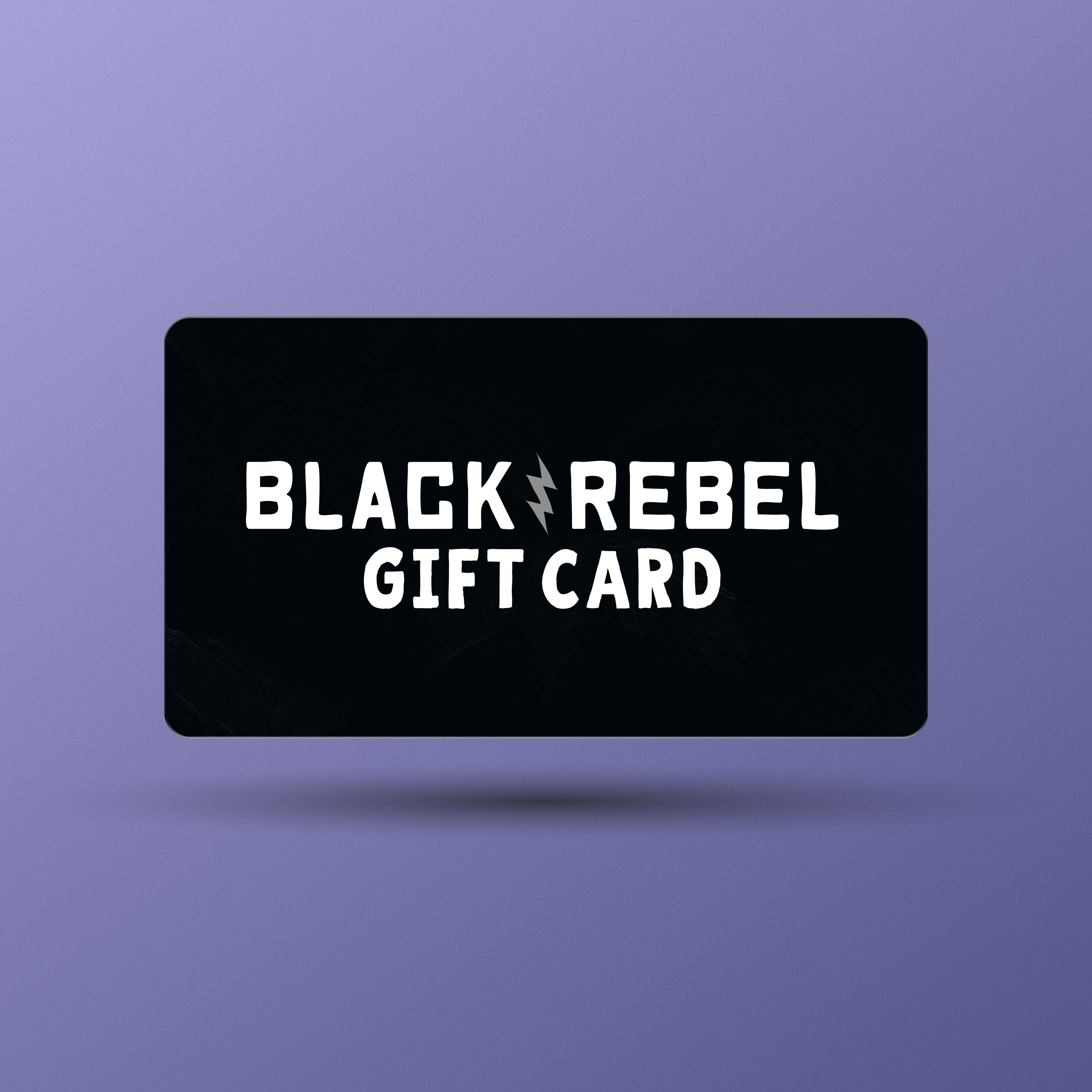 BLACK REBEL GIFT CARD – BLACK REBEL BEARD CO